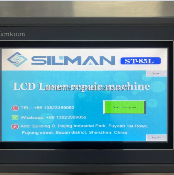 St-85l Factory Low Cost Open Cell Screen Panel Repair Laser Machine For ...