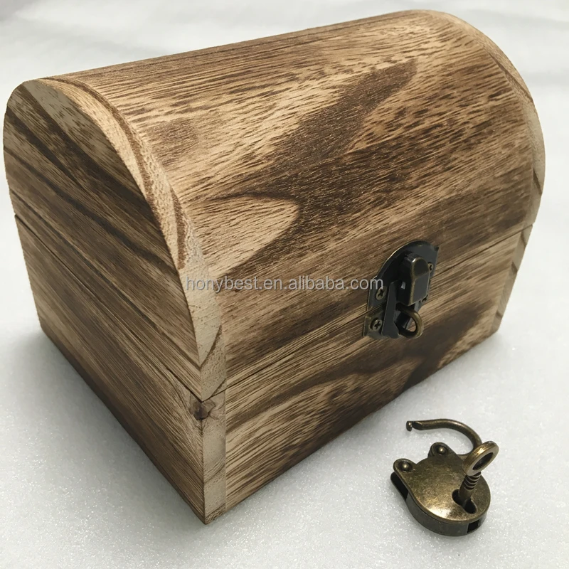 Antique Pirate Decor Treasure Chest Box Decorative Trunk for Gifts ...
