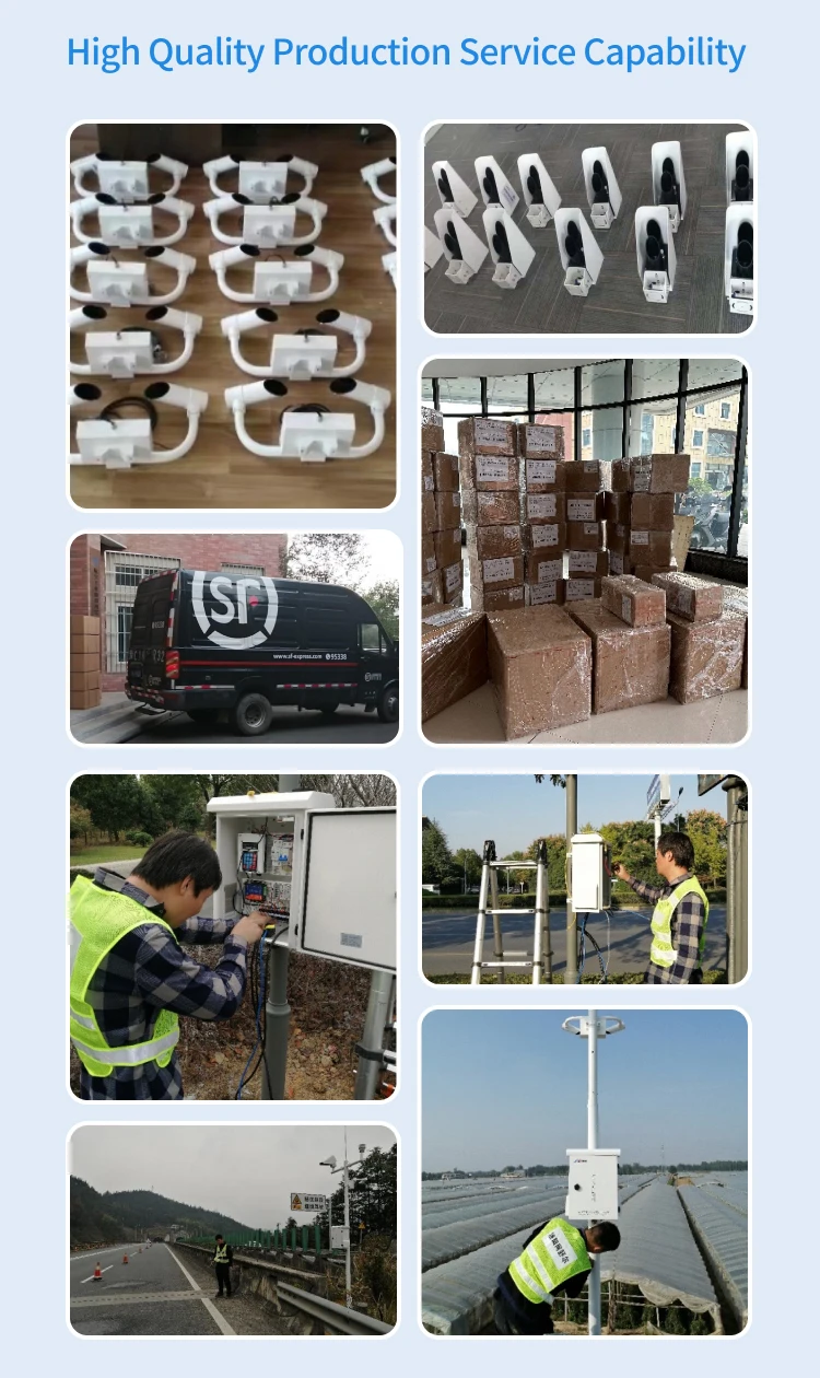 Roadside Expressway Automatic Roadside Road Surface Rain Snow Ice Non ...