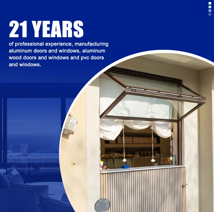 Aluminum Alloy Up And Down Folding Window Push-pull Hovering Folding ...