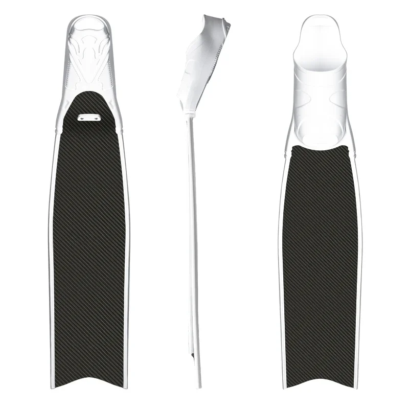 Carbon Fiber Diving Equipment Long Flippers Water Sport Free Diving ...