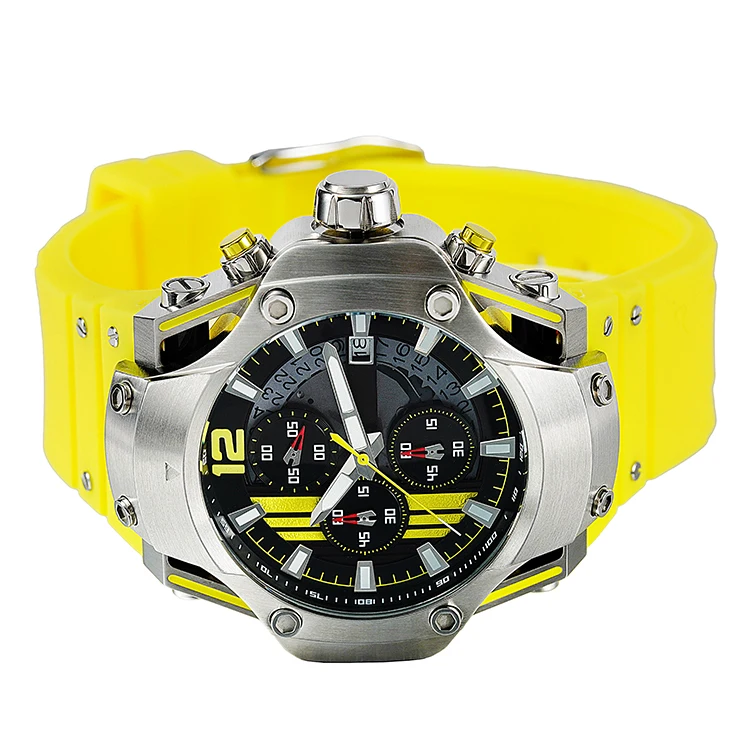 Japanese TMI VD57(3W) Quartz Movement Sports Watch 10BAR Waterproof Men ...