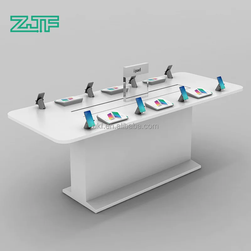 Modern Design Mobile Phone Counter Phone Shop Table Display Fixture ...