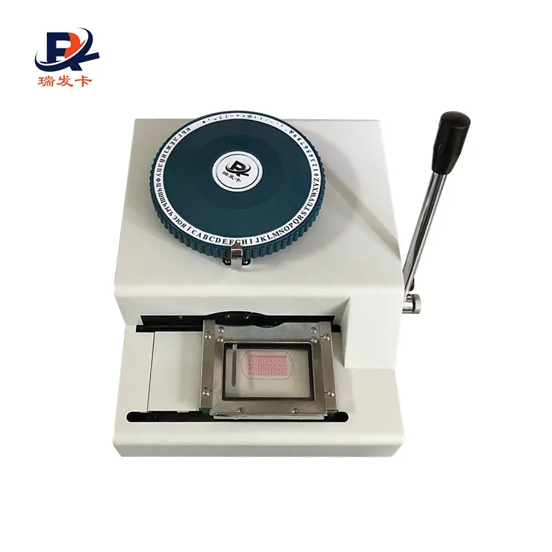 2000 Manual Pvc Plastic Card Embossing Machine /shanghai - Buy Plastic ...