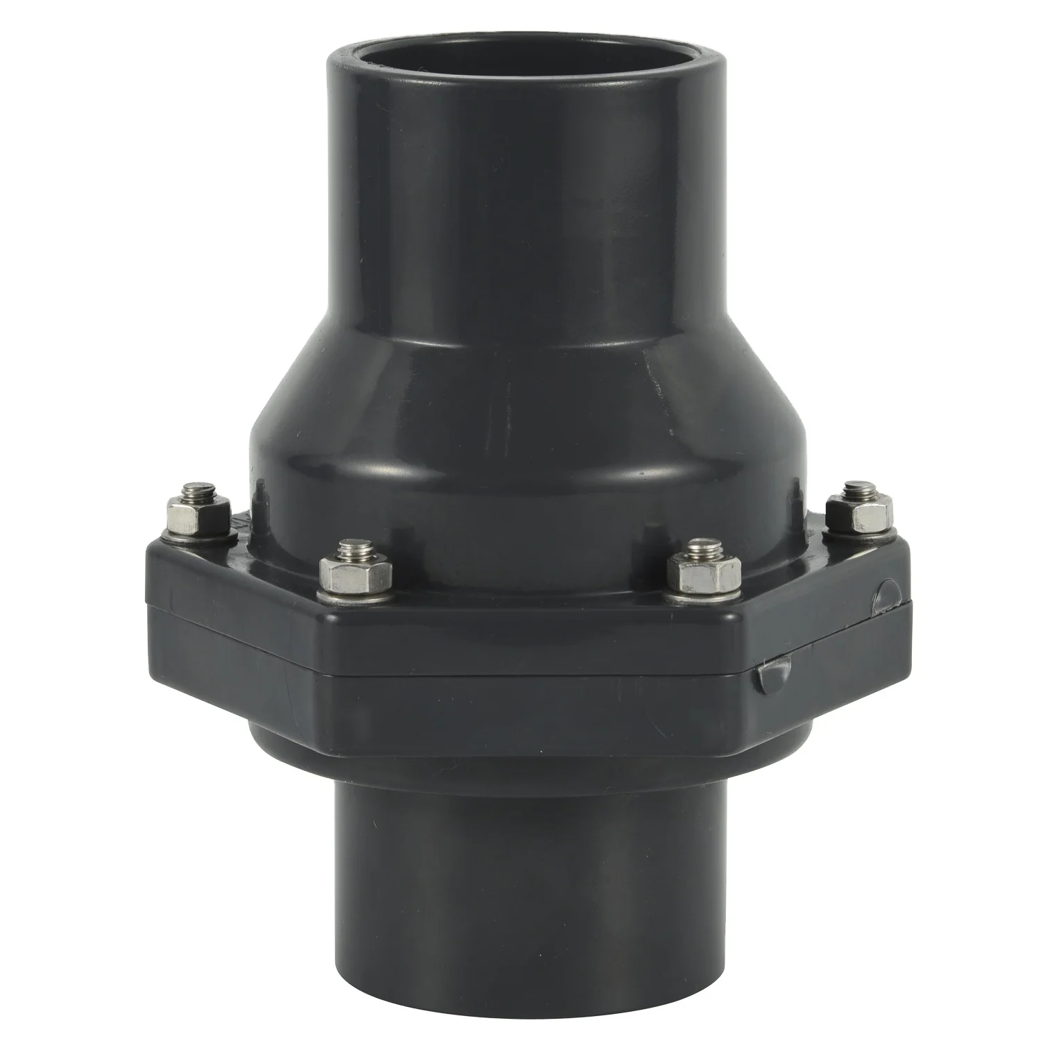 SALVADOR DIN ASTM PVC Swing Check Valve Plastic Non-Return Valve for ...
