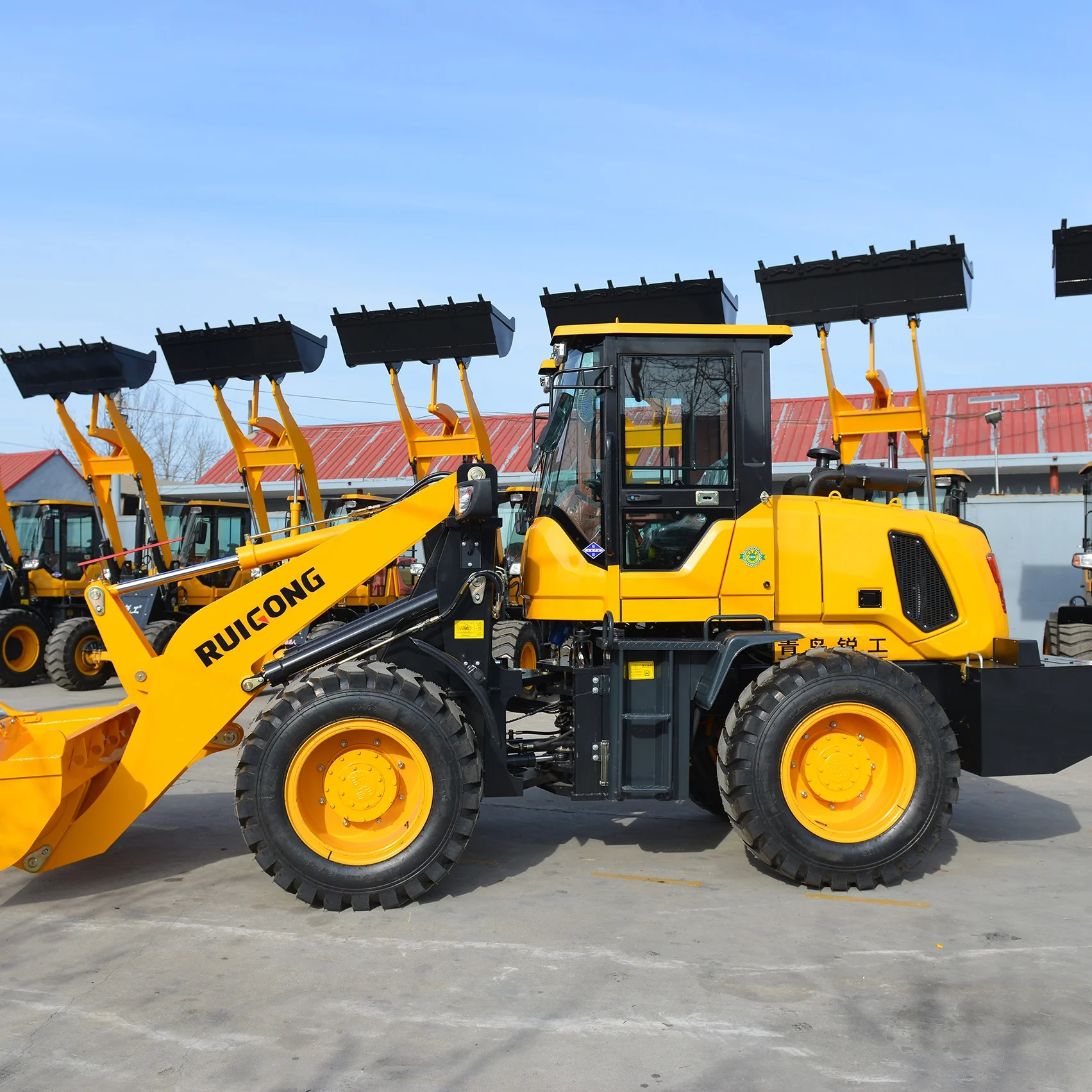 Chinese Ruigong Zl948 1.2m3 China Loader 2 3 4ton Front End Loader 4 ...