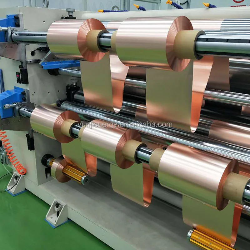 Iones De Cobre - Cu Current Collector for Battery Production