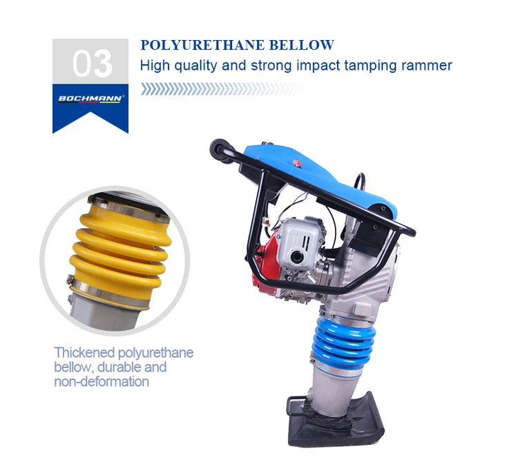 Gasoline Engine New Product Tamper Rammer Impact Hammer For Road ...