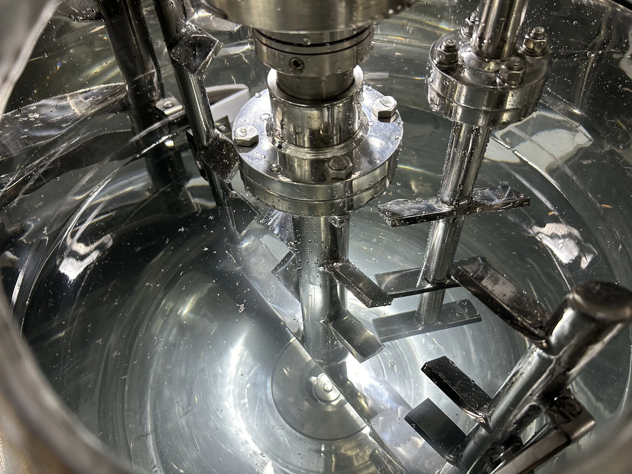 Yuxiang Machinery 100L Movable Vacuum Homogenizer Mixer Flange Pot ...