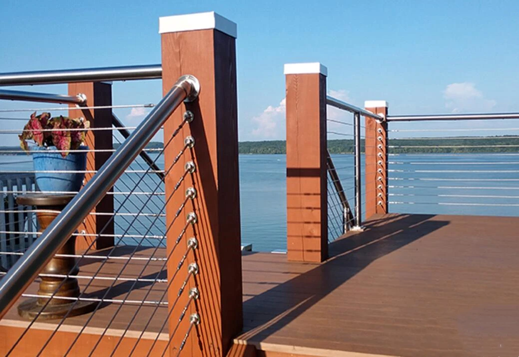 Stainless Steel 304 and 316 Cable Railing Hardware for Deck Stair Wood ...