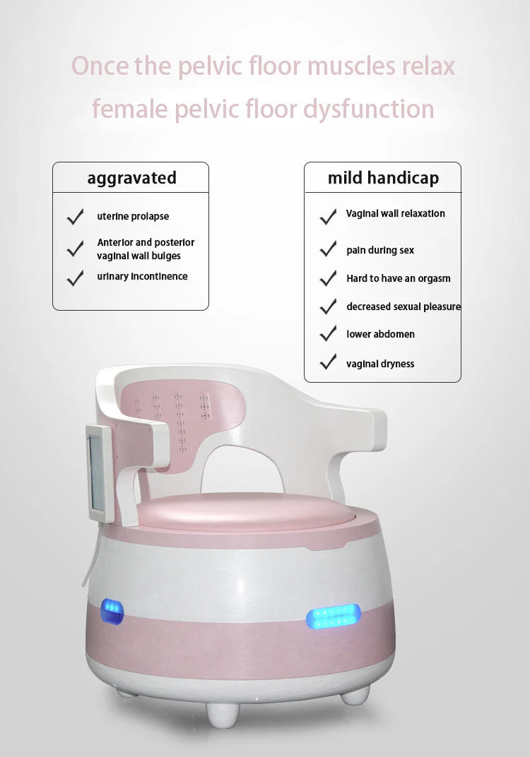 2024 Non-invasive Ems Chair Urinary Incontinence Treatment Vaginal ...