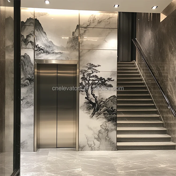 Custom-made Modern Home Lift Passenger Elevator for Hotels Malls and Villas