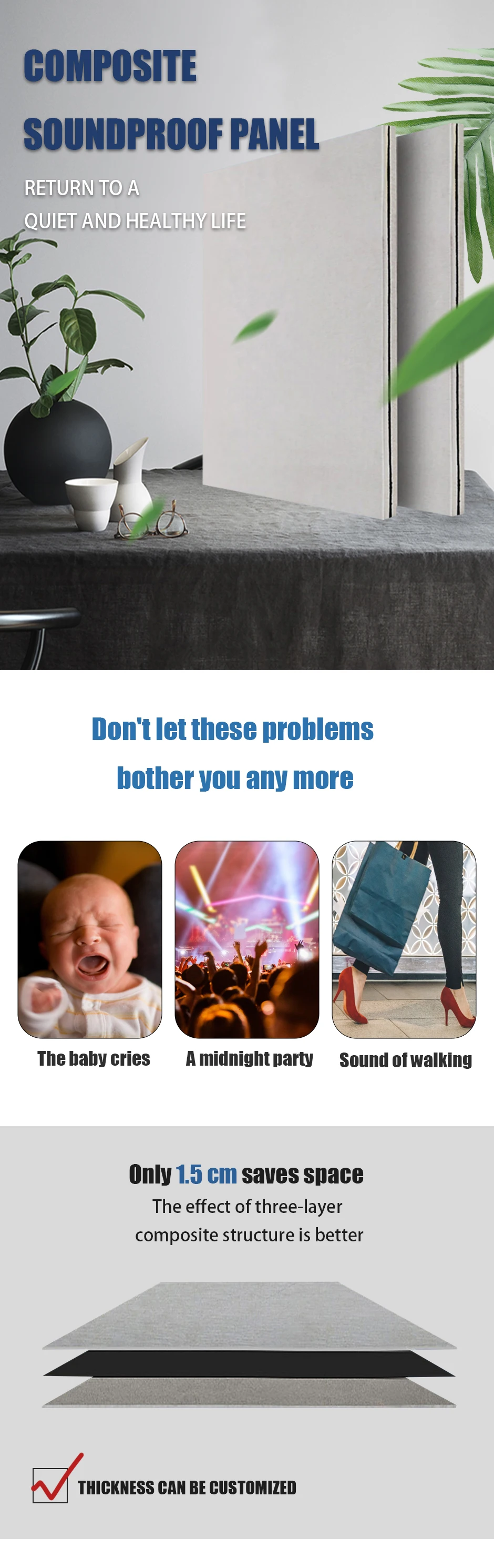 Partition Panel Office Divider Desk Acoustic Partition Sound Proof ...