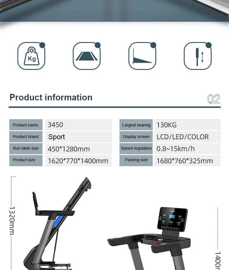 Manufacturers Custom Small Folding Silent Home Gym Treadmill Treadmill ...