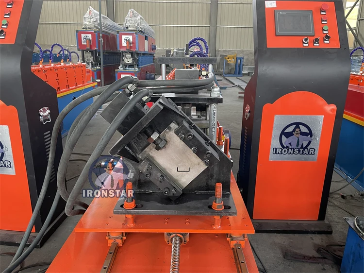 Ironstar Mini C Channel Profile Keel Full Automatic Steel Roll Forming ...