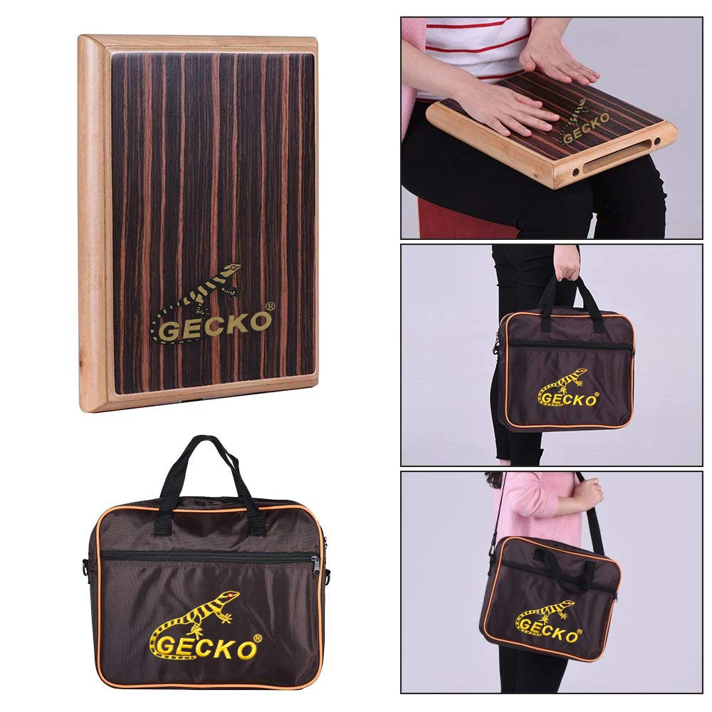 Gecko Pad-3 Portable Pad Cajon Blue Ball Grain Sandalwood Tapping Birch ...