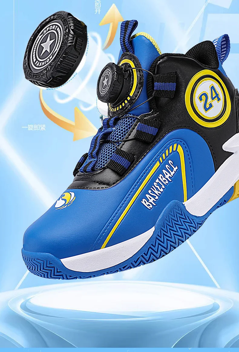 Factory Original Brand Kids Fashion Knob Sneakers High Quality Children ...