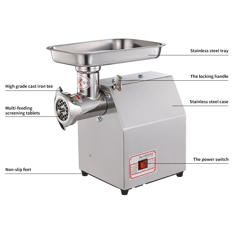 2023 Powerful Factory Direct Sales Stainless Steel Electric Meat ...
