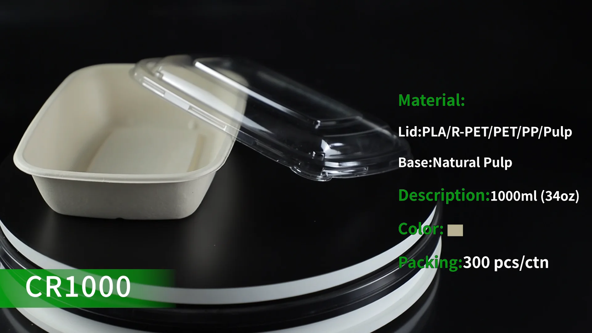 Rectangular Eco Friendly Biodegradable Compostable Take Out Bread ...