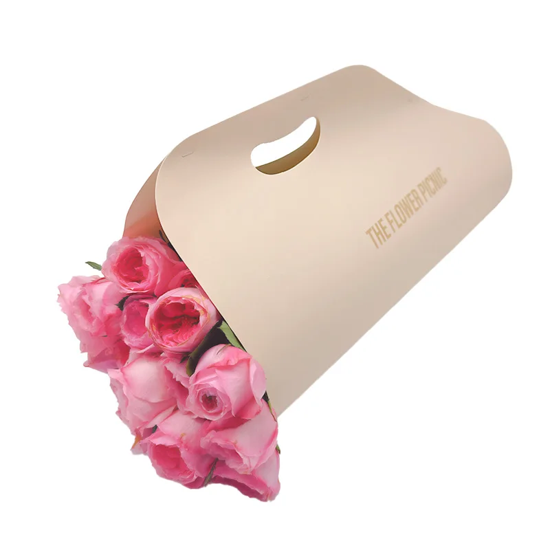 High-end Kraft Paper Cut Flowers Bags - Bouquet Sleeves