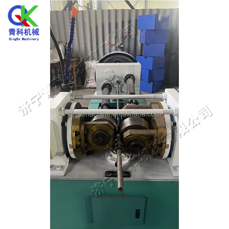 Reinforcing Bar Thread Rolling Machine Automatic Hydraulic Thread Rolling And Knurling Machine ...