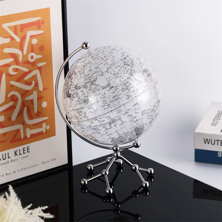 Meijian Modern Luxury Home Office World Globe Desk Show Pieces Home ...