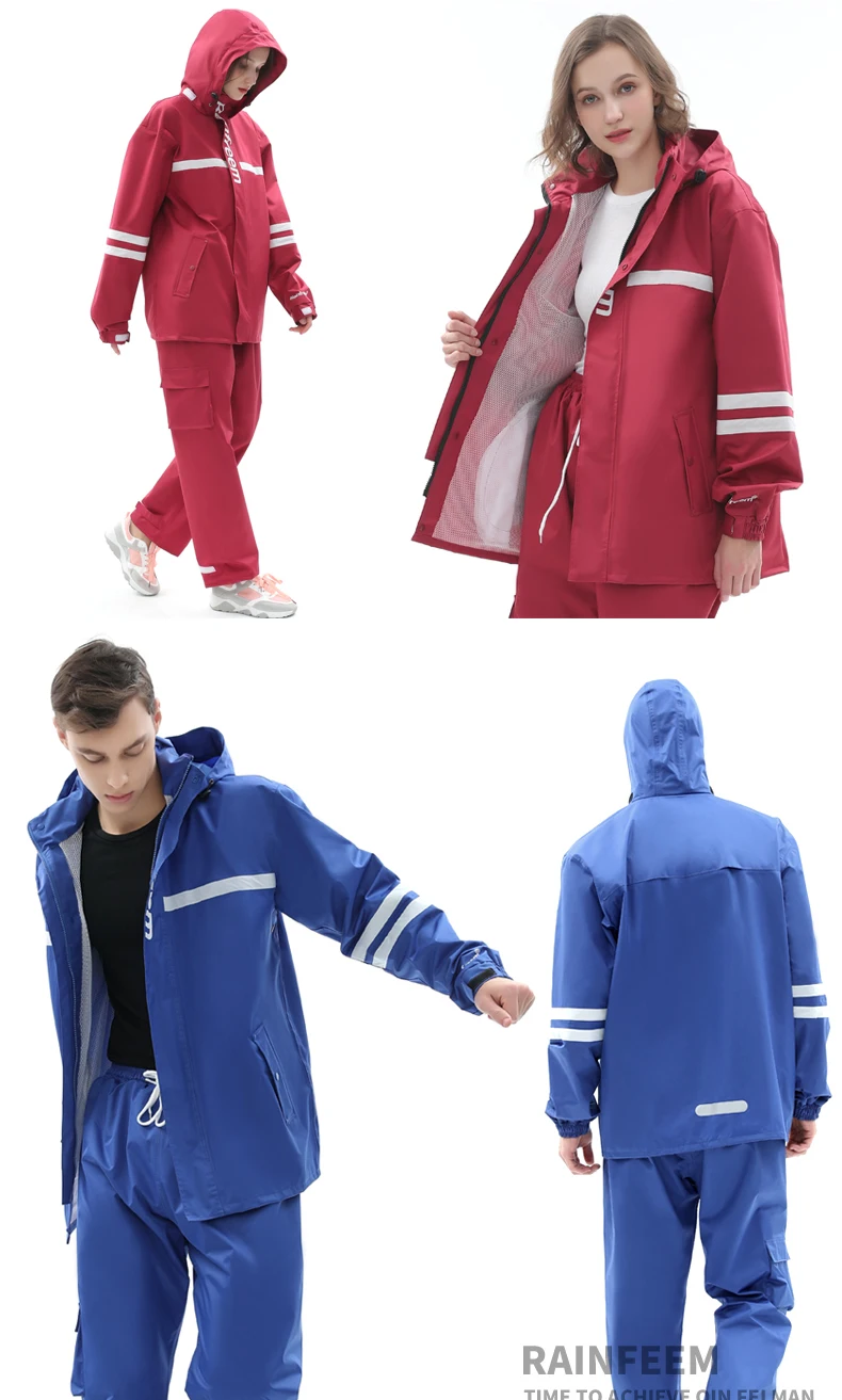 Rainfreem Raincoat - High Quality Waterproof Pongee Jacket