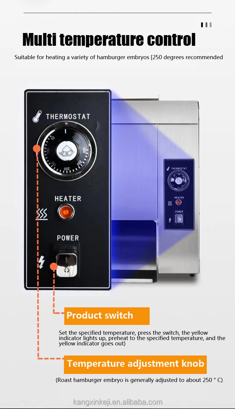 Hamburger Roaster Shop Batch Bun Electric Conveyor Kfc Commercial ...