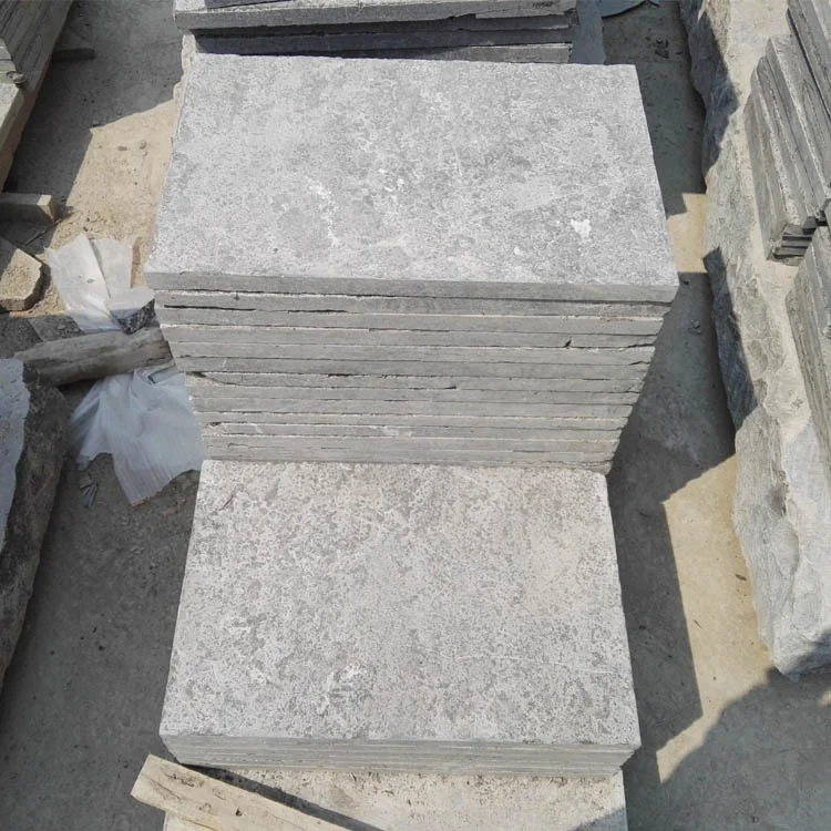 Alibaba.com: Blue Limestone flamed paver stone, natural stone finish ...