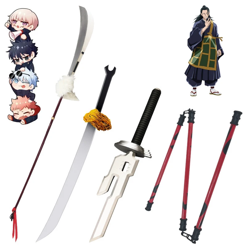 100CM Jujutsu Kaisen Fushiguro Toji Geto Suguru Zenin Maki Anime Sword ...