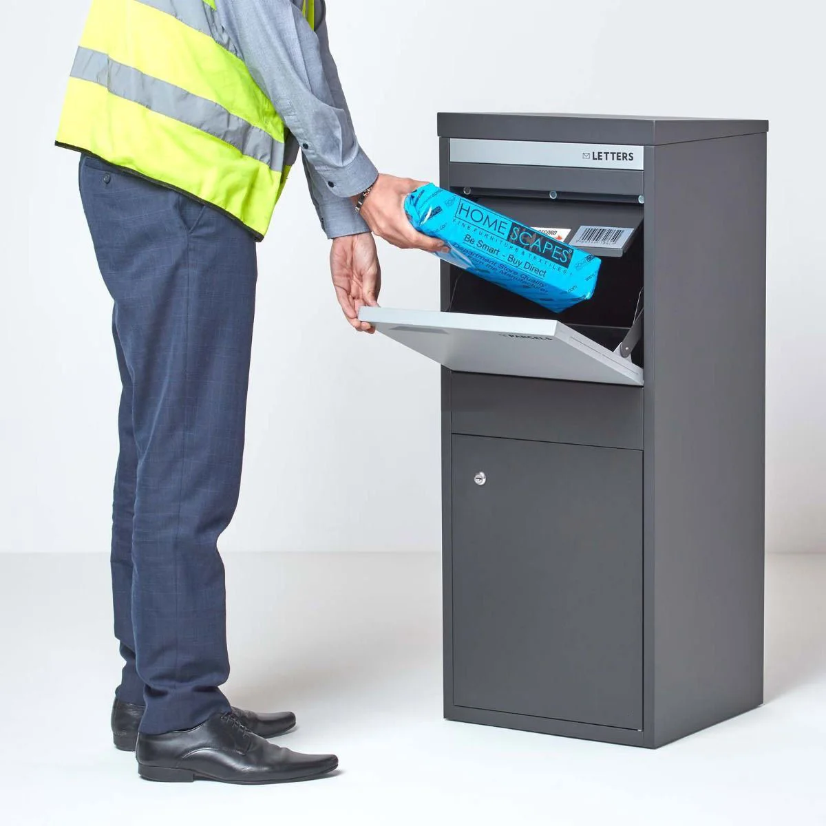 Benutzer Definierte Paket Versand Box Metall Postfächer Outdoor Smart ...