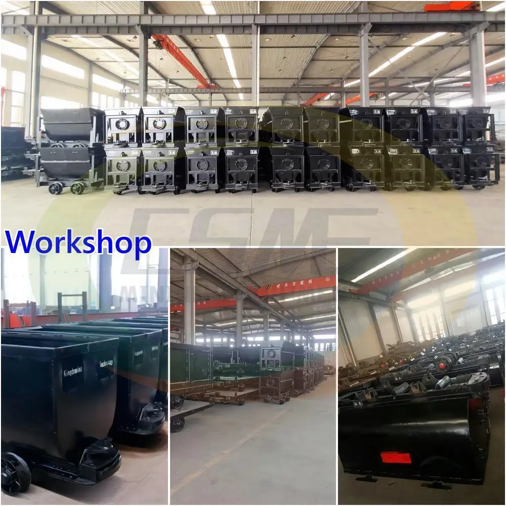 Customized Railway Bucket Tipping Mining Wagon Car Mine Cars Cart Mine ...