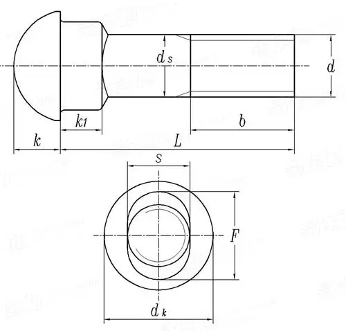 Rail Fish Bolt Fish Anchor Fishtail Fishplate Oval Neck Track Grade 8 ...