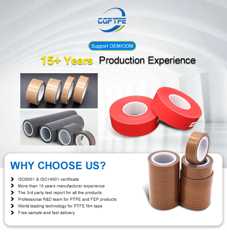 High Temperature Insulation 3d Printing Adhesive Tape Fep Film ...