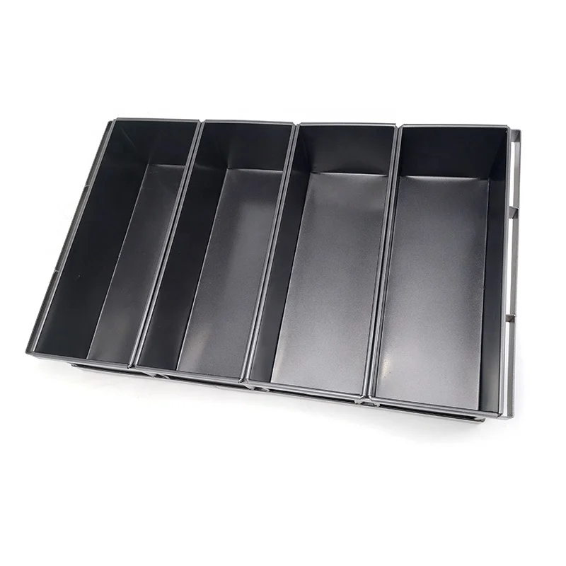 Nonstick Strap Bread Pan - 8 Cavities for Baking 900gm Loaves