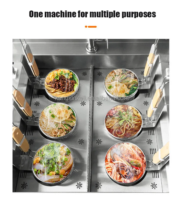 Induction Lpg Noodle Cooker Commercial Cooking Equipment Gas - Buy ...