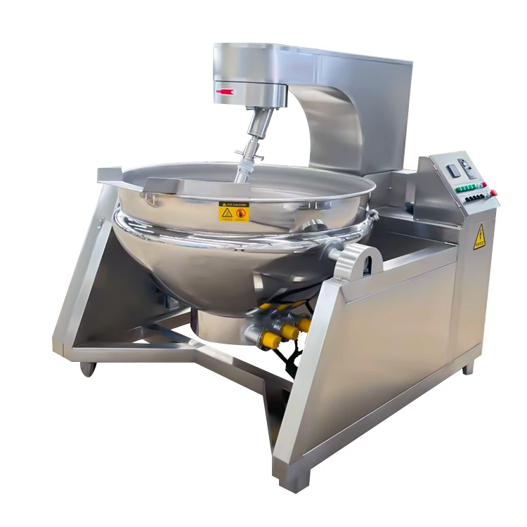 Fully Automatic Sauce Frying Pan Peanut Butter Planetary Stirring Wok ...