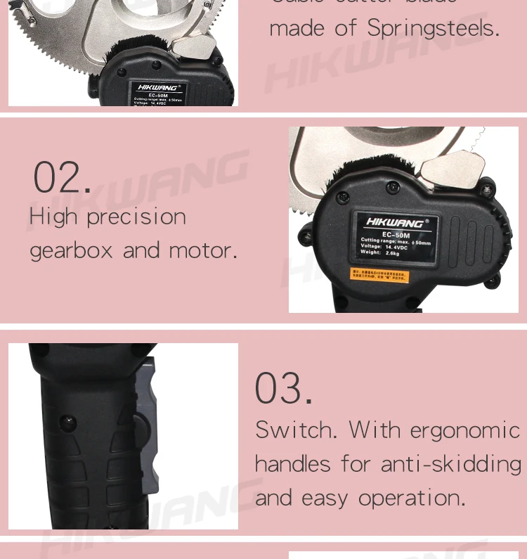 Battery Powered Cordless Cable Cutters - Efficient & Durable