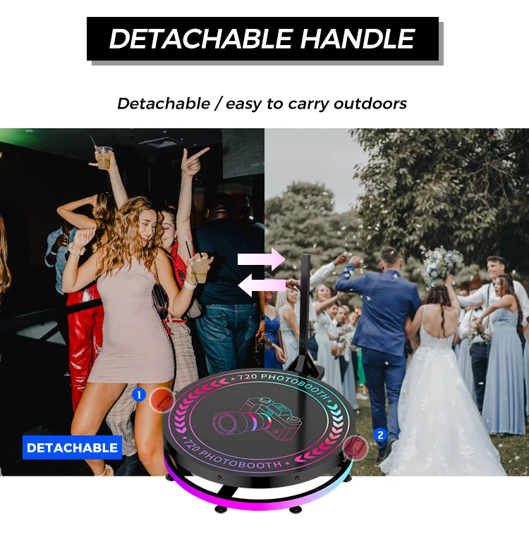 2022 Revolve 360 Video Booth Automatic Rotating 360-photo-booth ...