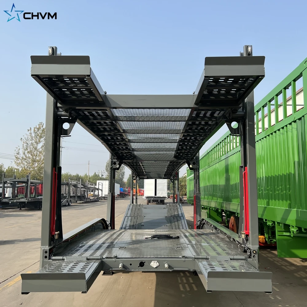 Car Carrier Trailer 8 Cars Auto Trailer Carrier Truck - Buy Car Carrier ...