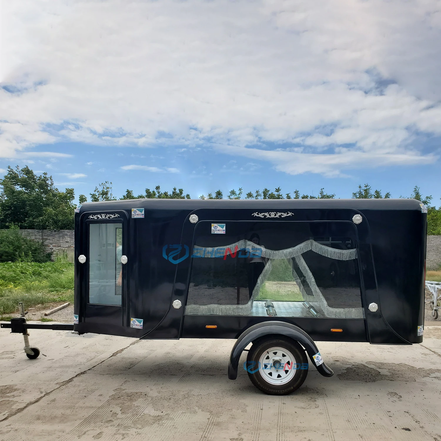 Custom-Made Funeral Car Coffin Newly Designed Zhenda Funeral Hearses ...