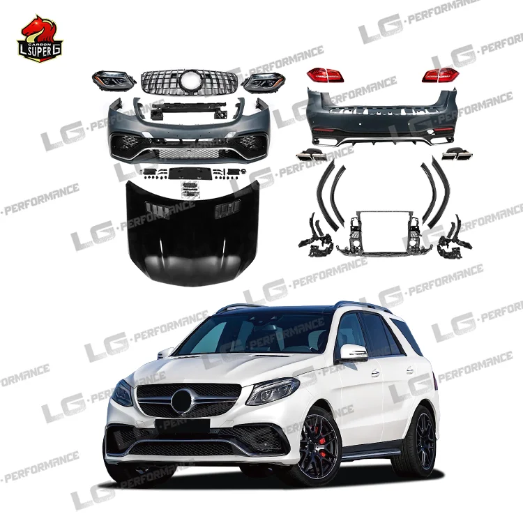 GLS AMG W166 body kit For Benz GL-class W164 Auto Car Parts ...