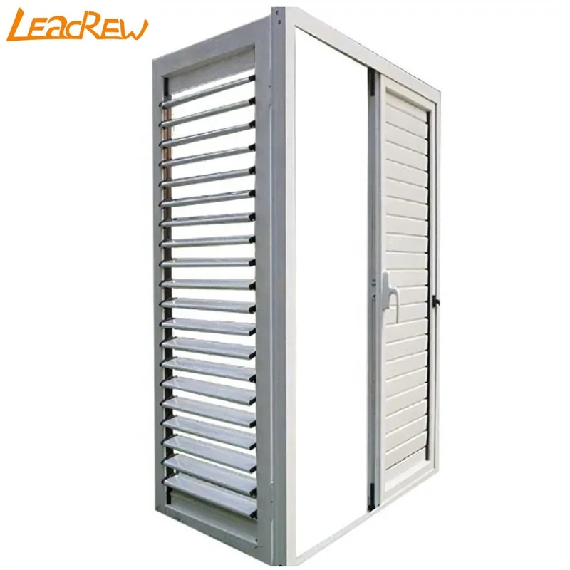 Outdoor Aluminum Louvers Exterior Aluminum Alloy Hurricane Shutters Vertical Aluminum Shutter ...