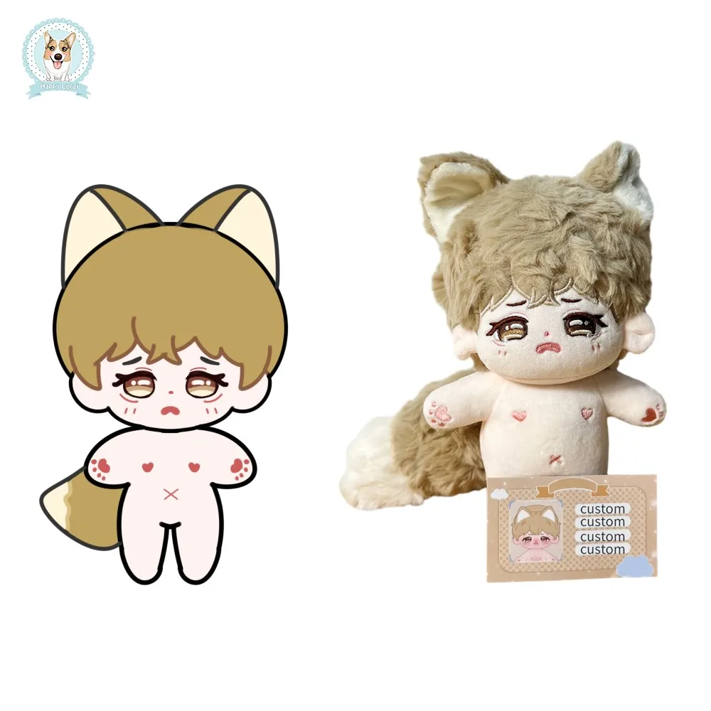 Custom Anime Plush Toy Cute Handmade Stuffed Creatures Personalized ...