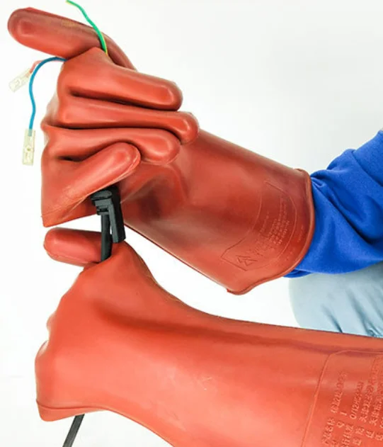 12KV High Voltage Insulated Safety Work Gloves for Electricians
