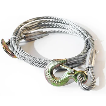 Aluminum Sleeve Lifting Steel Wire Rope Car Traction Sling Accessories ...