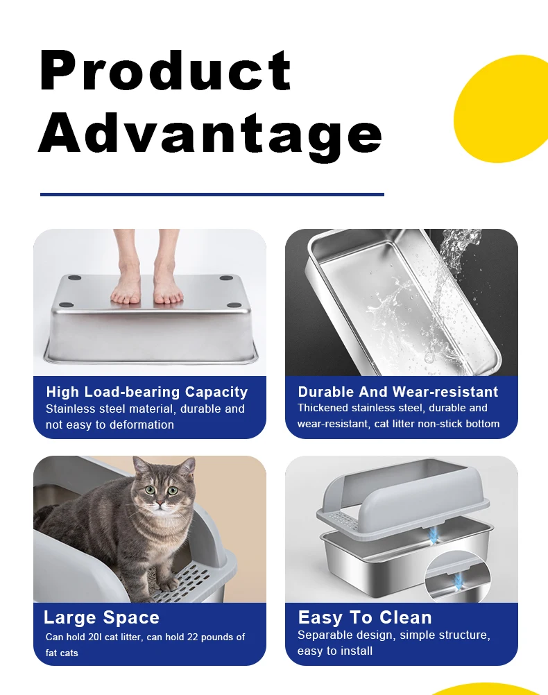 Wholesale Eco Friendly Pet Cleaning Portable Stackable Stainless Steel ...