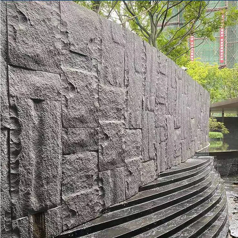 Exterior Fireproof Pu Faux Stone Wall Panels Pu Stone Skin Pu Stone ...