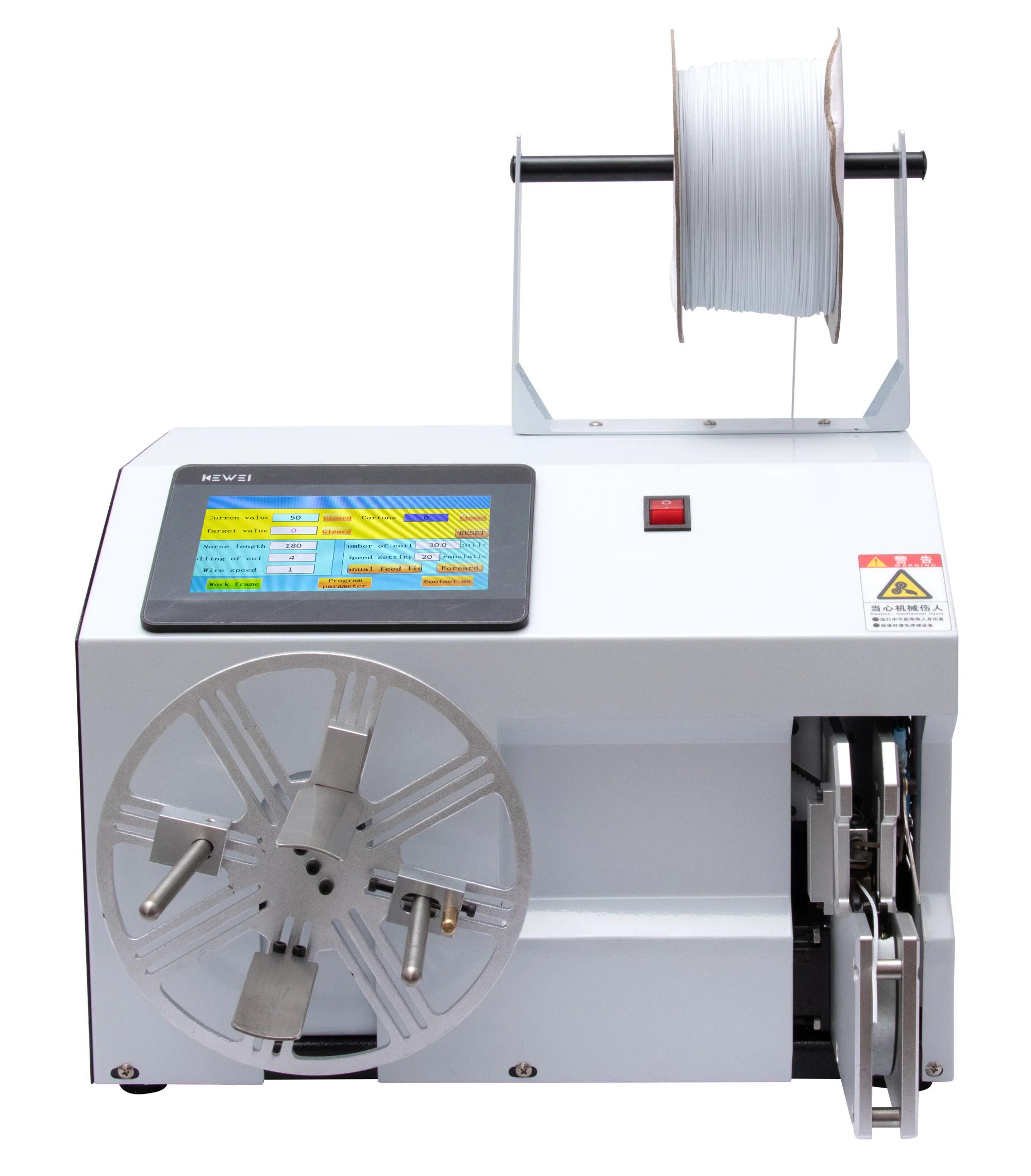 Ew-20a-1touch Screen Cable Winding Tying Machine - Efficient & Versatile