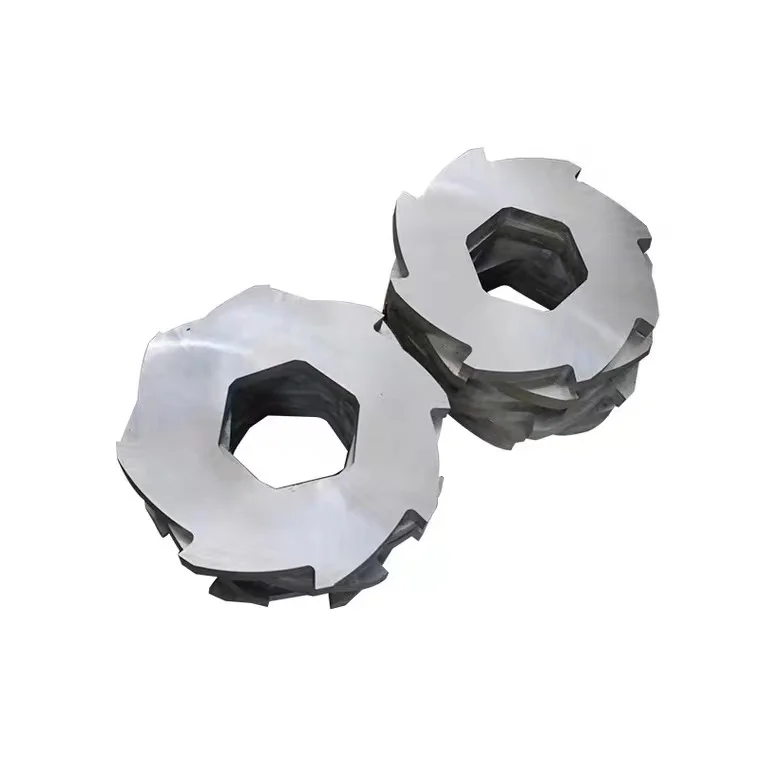 Single Shaft Recycling Paper Shredder Cutting Blades